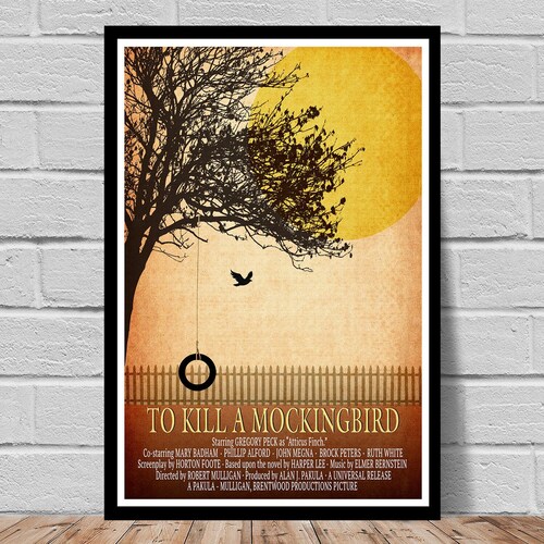 To Kill a Mockingbird Harper Lee Classic Novel Literary - Etsy