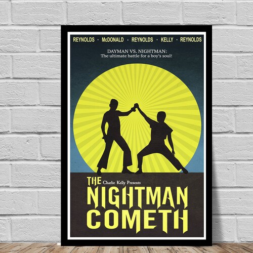 Printable the Nightman Cometh Poster It's Always Sunny in | Etsy