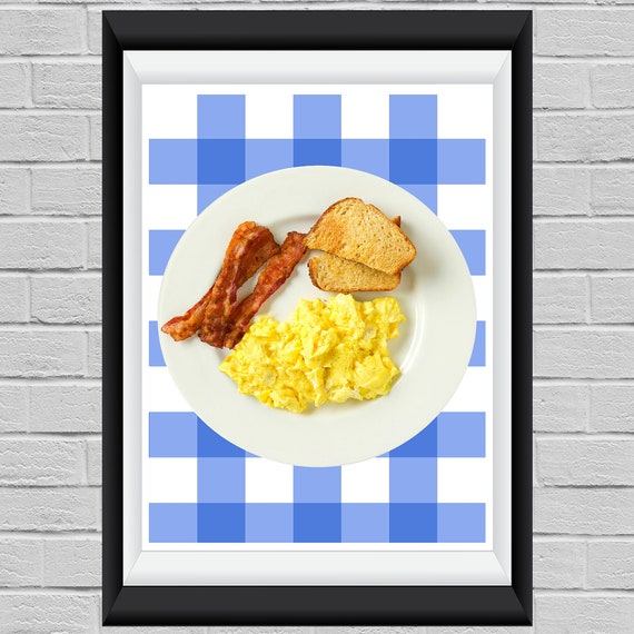 Ron Swanson Bacon And Eggs Poster