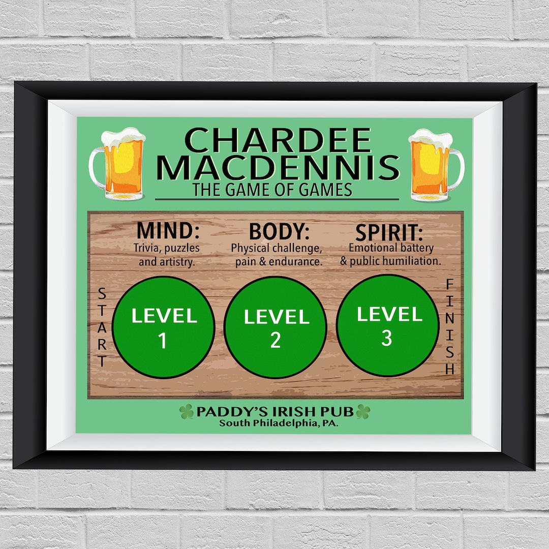 It's Always Sunny in Philadelphia - "chardee Macdennis" Horizontal ...