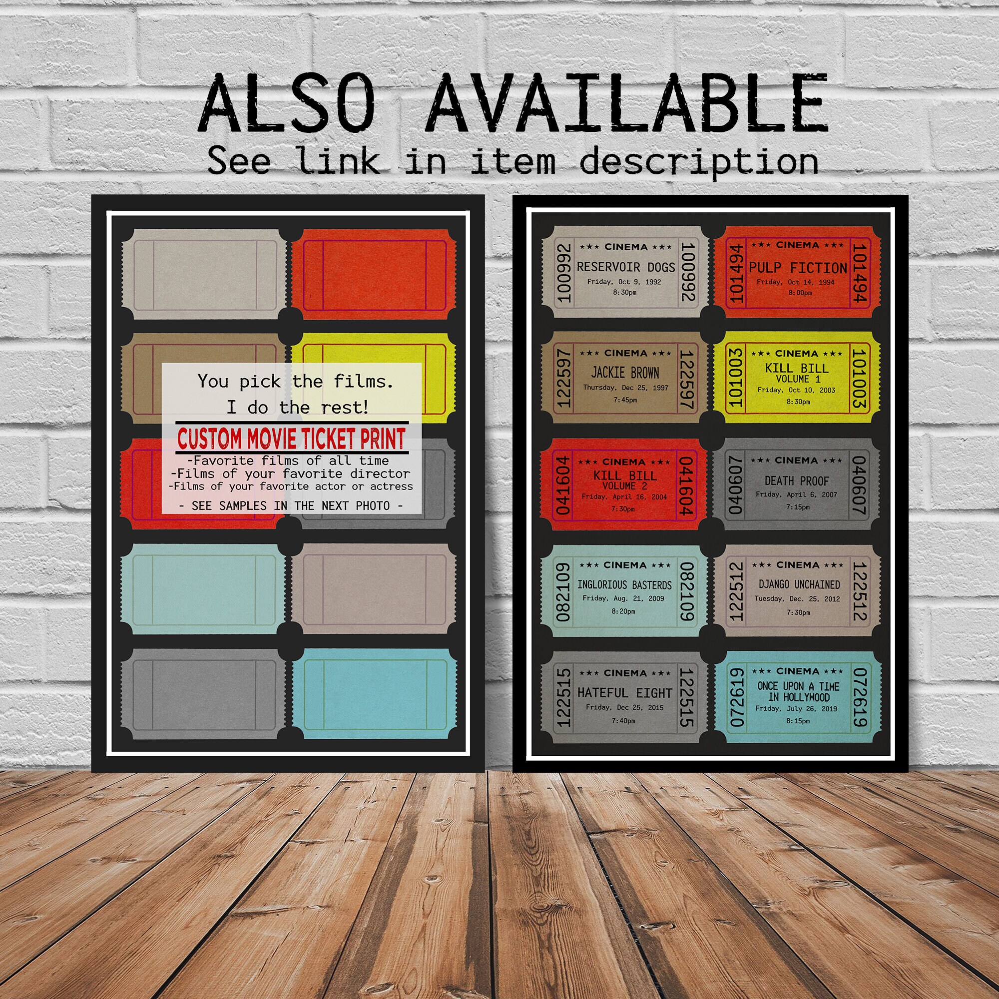 Quentin Tarantino directed By VHS Print Cult - Etsy