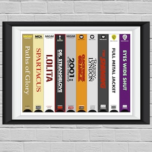 Stanley Kubrick "directed By" VHS Print - 2001 Clockwork Orange Full Metal Jacket the Shining ...