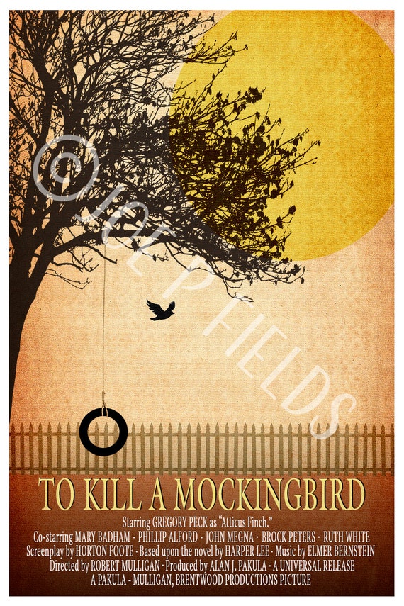 To Kill A Mockingbird Movie Poster Original