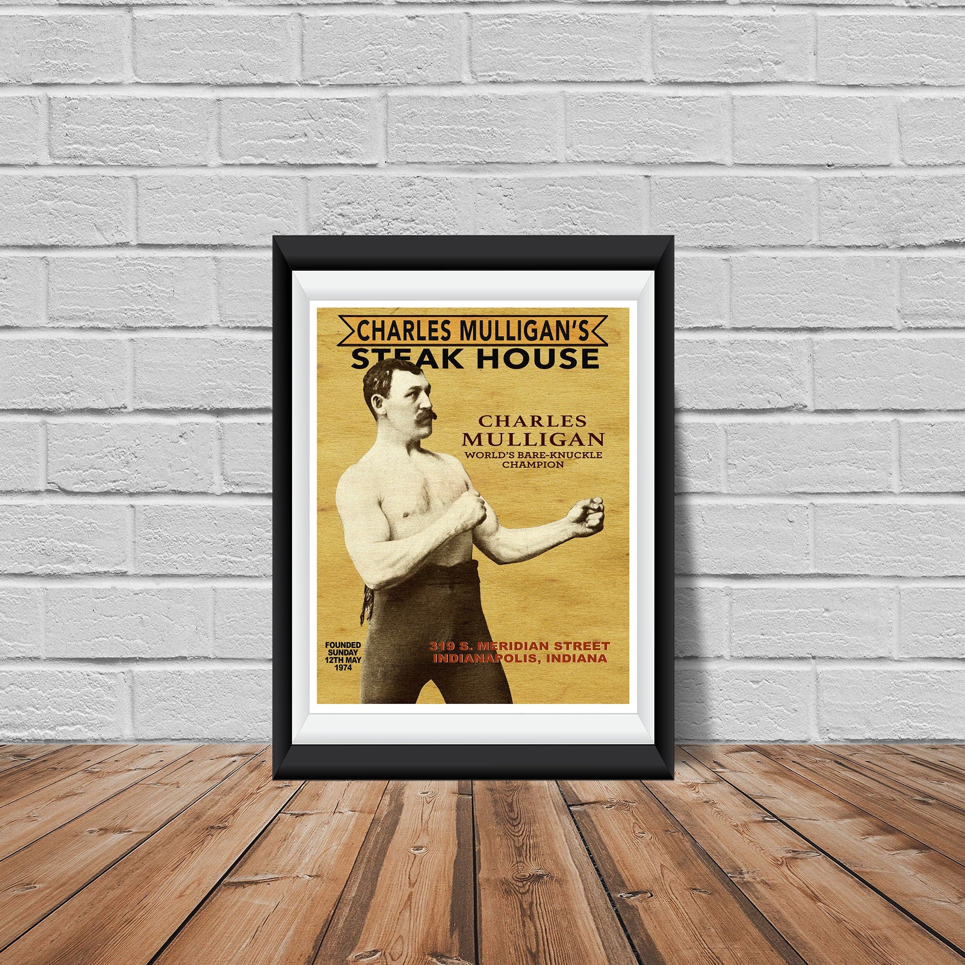 Parks and Recreation Charles Mulligan's Steakhouse Replica - Etsy