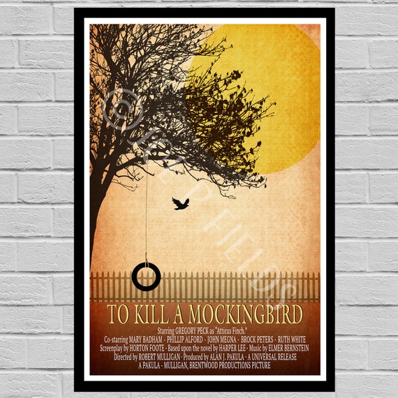 To Kill A Mockingbird Poster