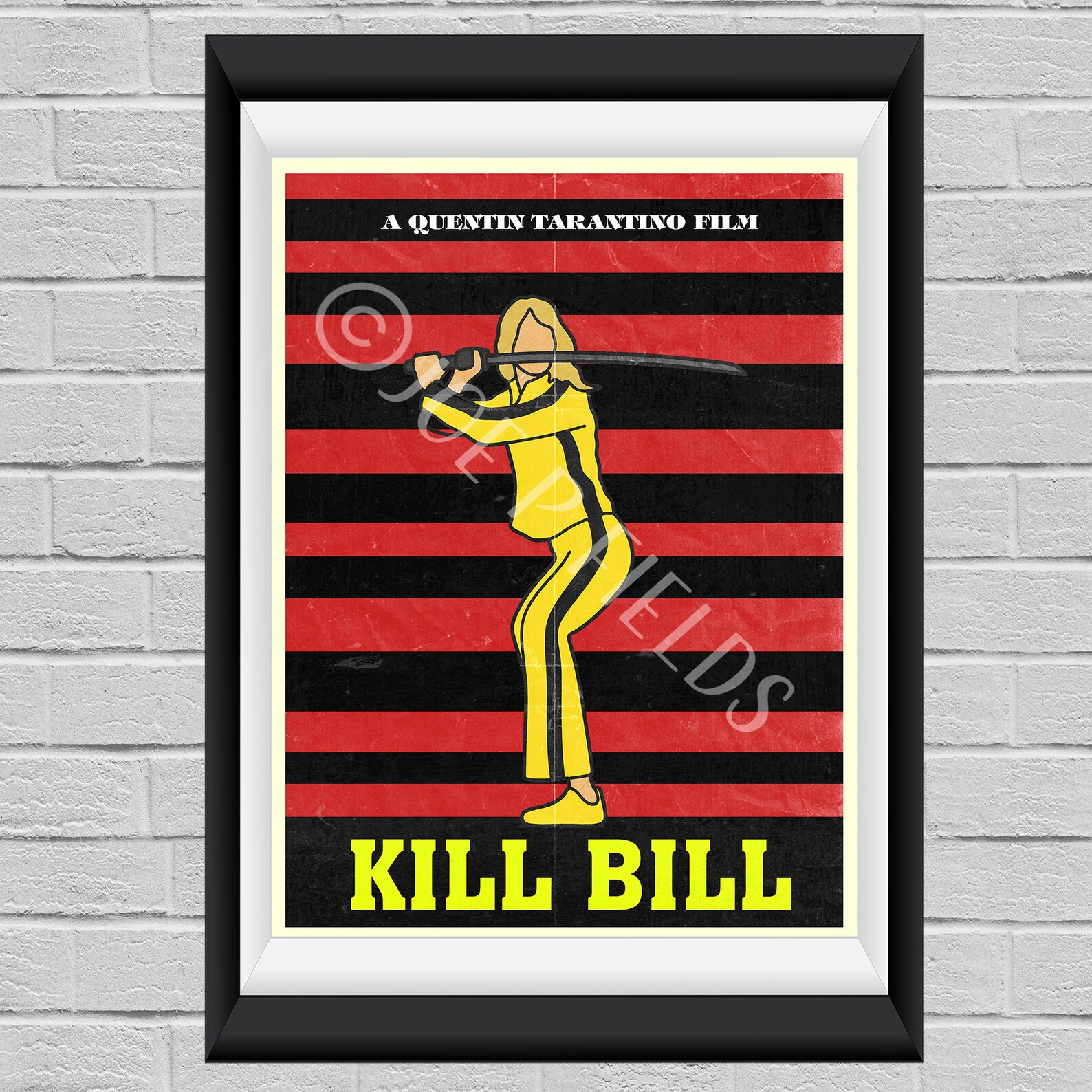 Quentin Tarantino Retro Vintage - Style Movie Poster Set 0R Individual ...