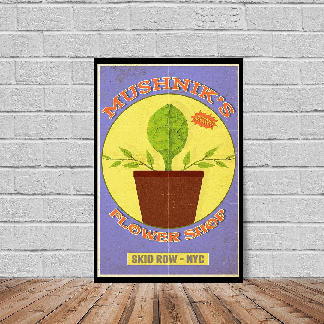 Little Shop of Horrors Inspired Mushnik's Flower Shop Advertisement ...