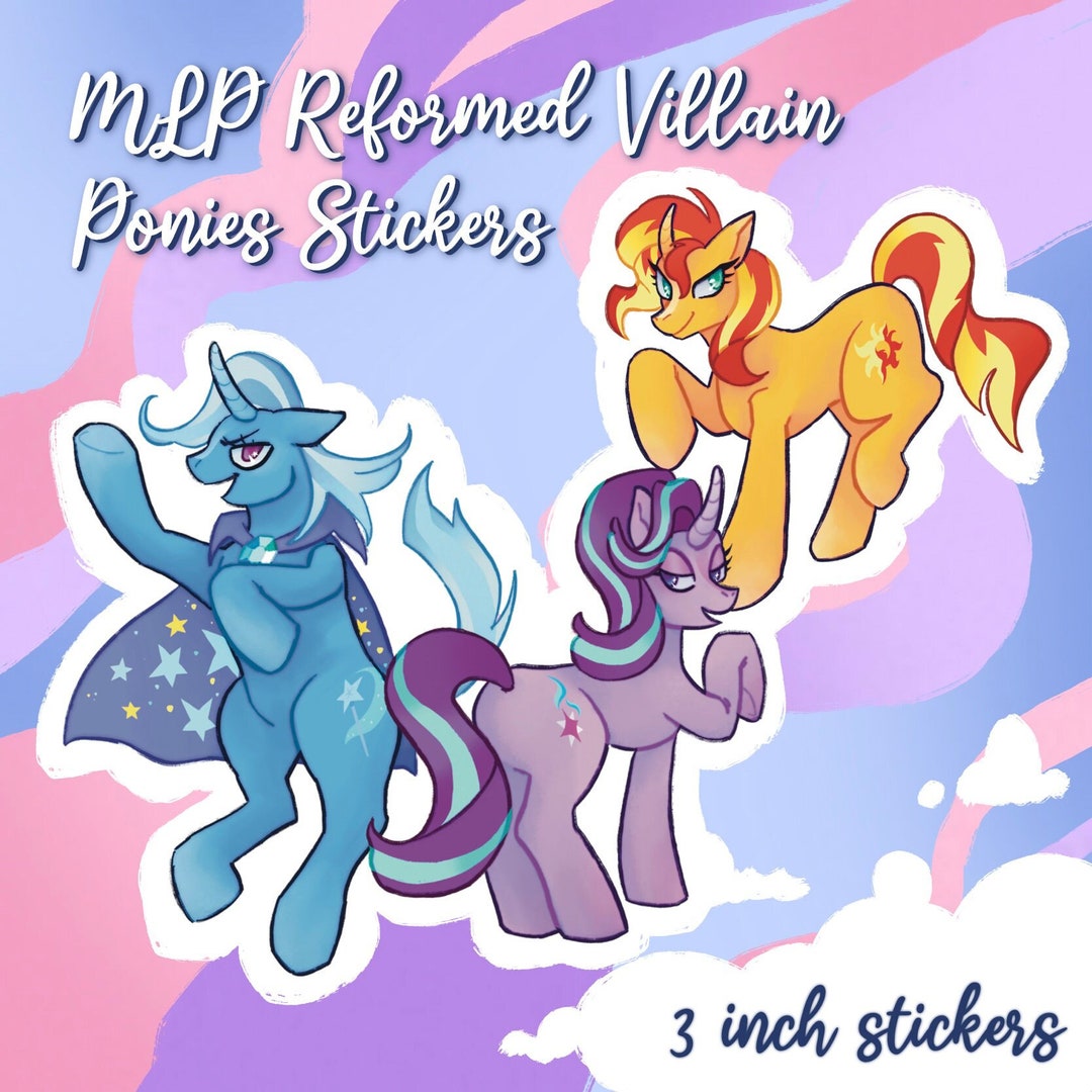 MLP Reformed Villain Ponies - Etsy