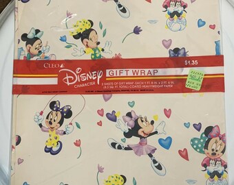 Minnie Mouse Gift Wrap | Etsy
