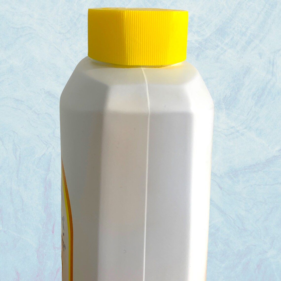 Vtg 80s Family Size Vaseline Intensive Care Baby Powder Full Bottle 24 ...