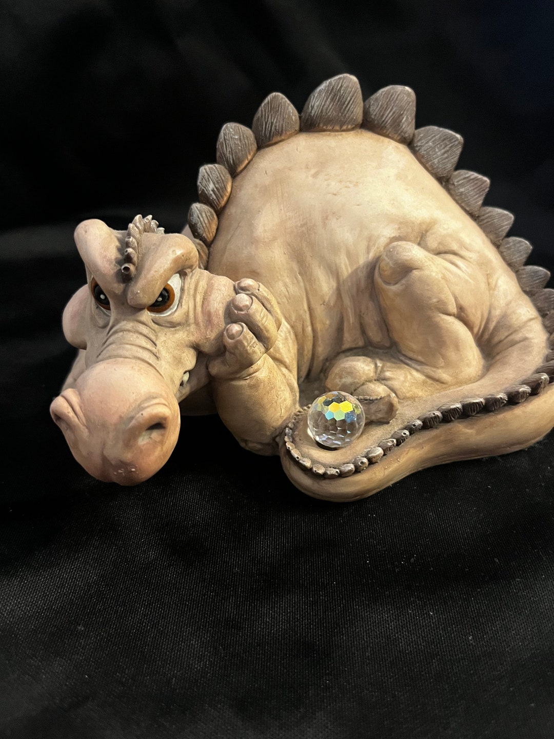 Krystonia Large Grunch With Huge Krystal - Etsy