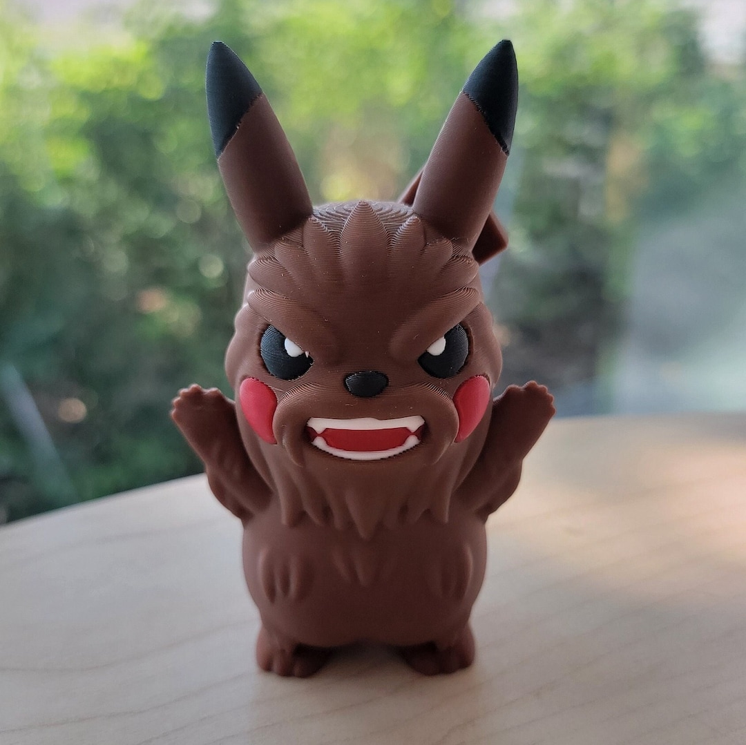 Pokemon Pikachu Star Wars Cosplay Figure 3D Printed - Etsy