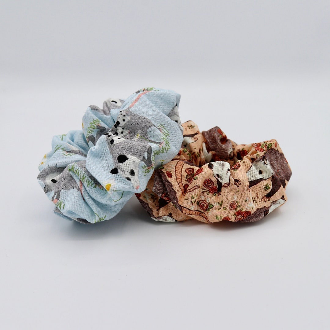 Opossum Scrunchie Pack for Screaming Possum Lover, Cute Possum ...