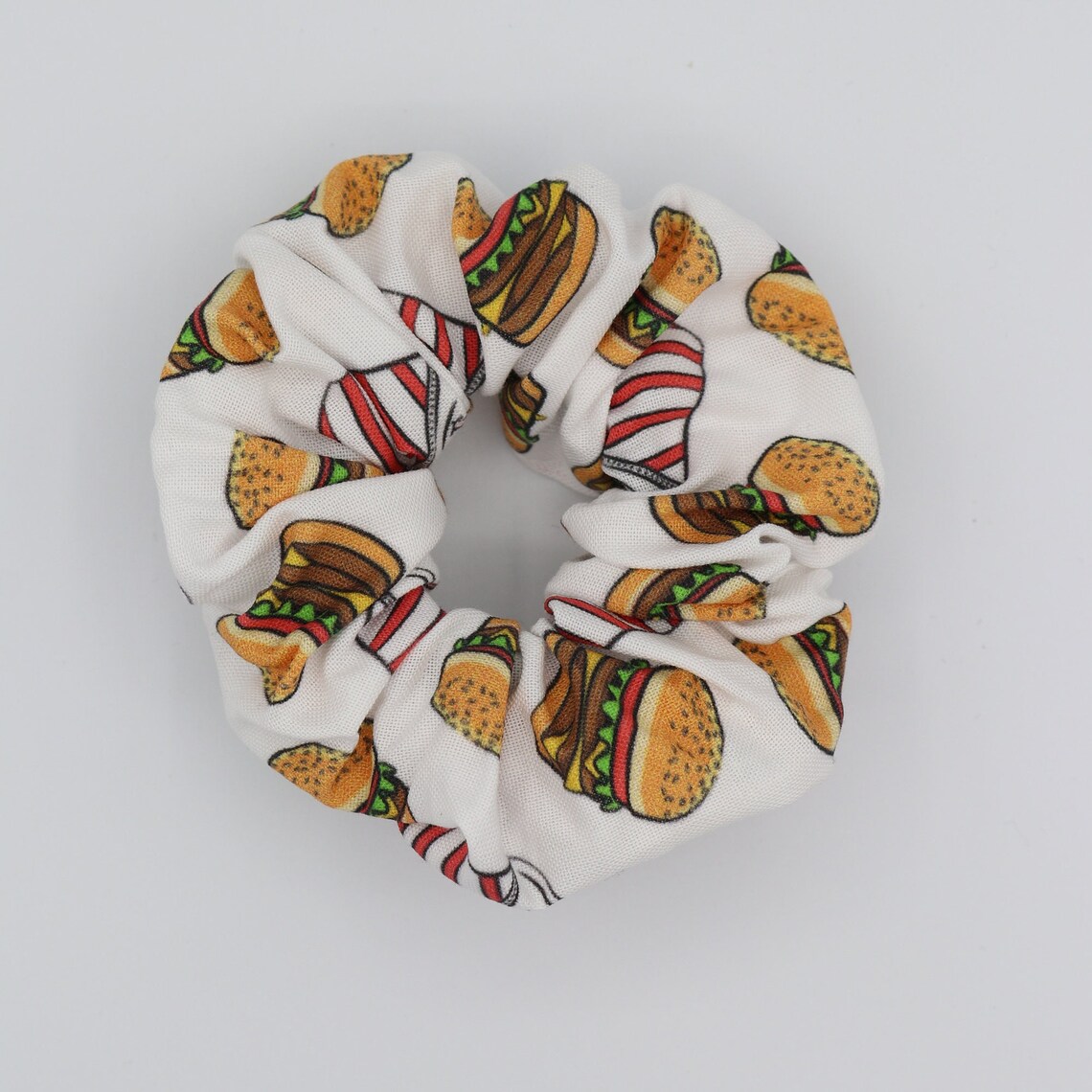 Hamburger Scrunchie, Milkshake Scrunchy, Burger Soda Hair Tie ...