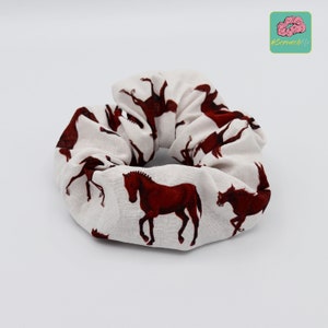 Horse Scrunchie, Dressage Hair Tie, Equestrian Scrunchy, Horse Themed ...