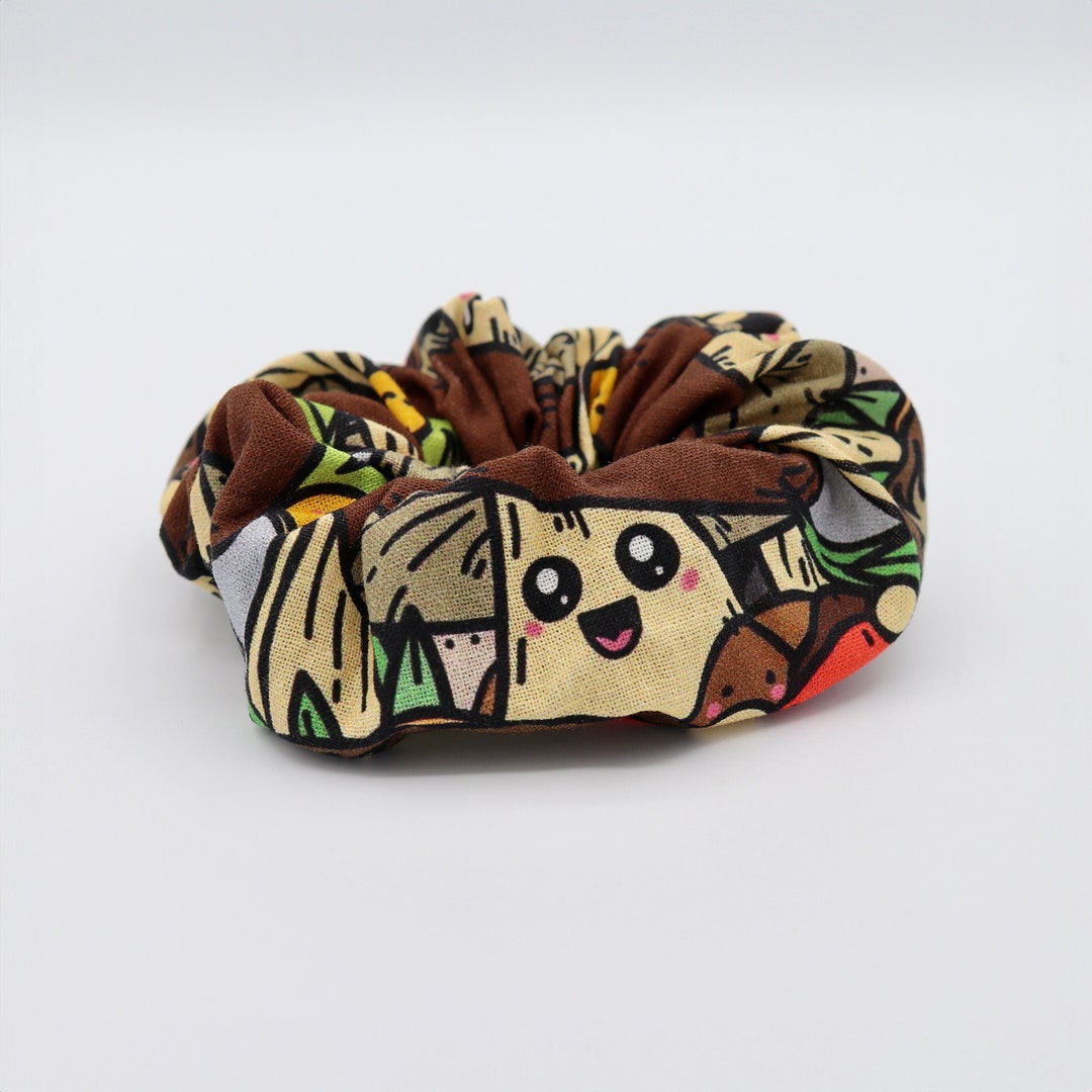 Kawaii Mushroom Scrunchie, Cute Cottagecore Scrunchie, MILF Fungi ...