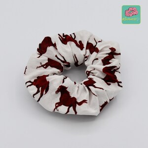 Horse Scrunchie, Dressage Hair Tie, Equestrian Scrunchy, Horse Themed ...