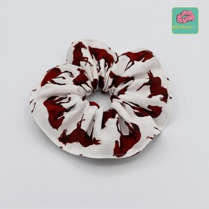 Horse Scrunchie, Dressage Hair Tie, Equestrian Scrunchy, Horse Themed ...