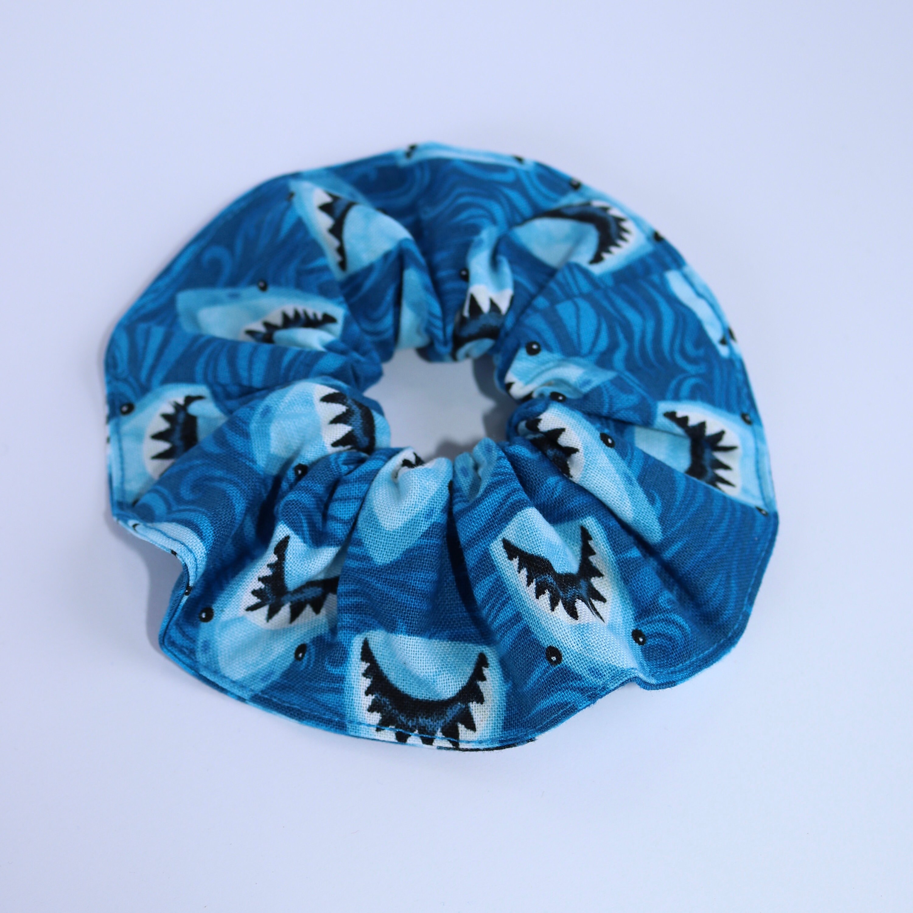 Shark Jaws Scrunchie Great White Shark Scrunchie - Etsy