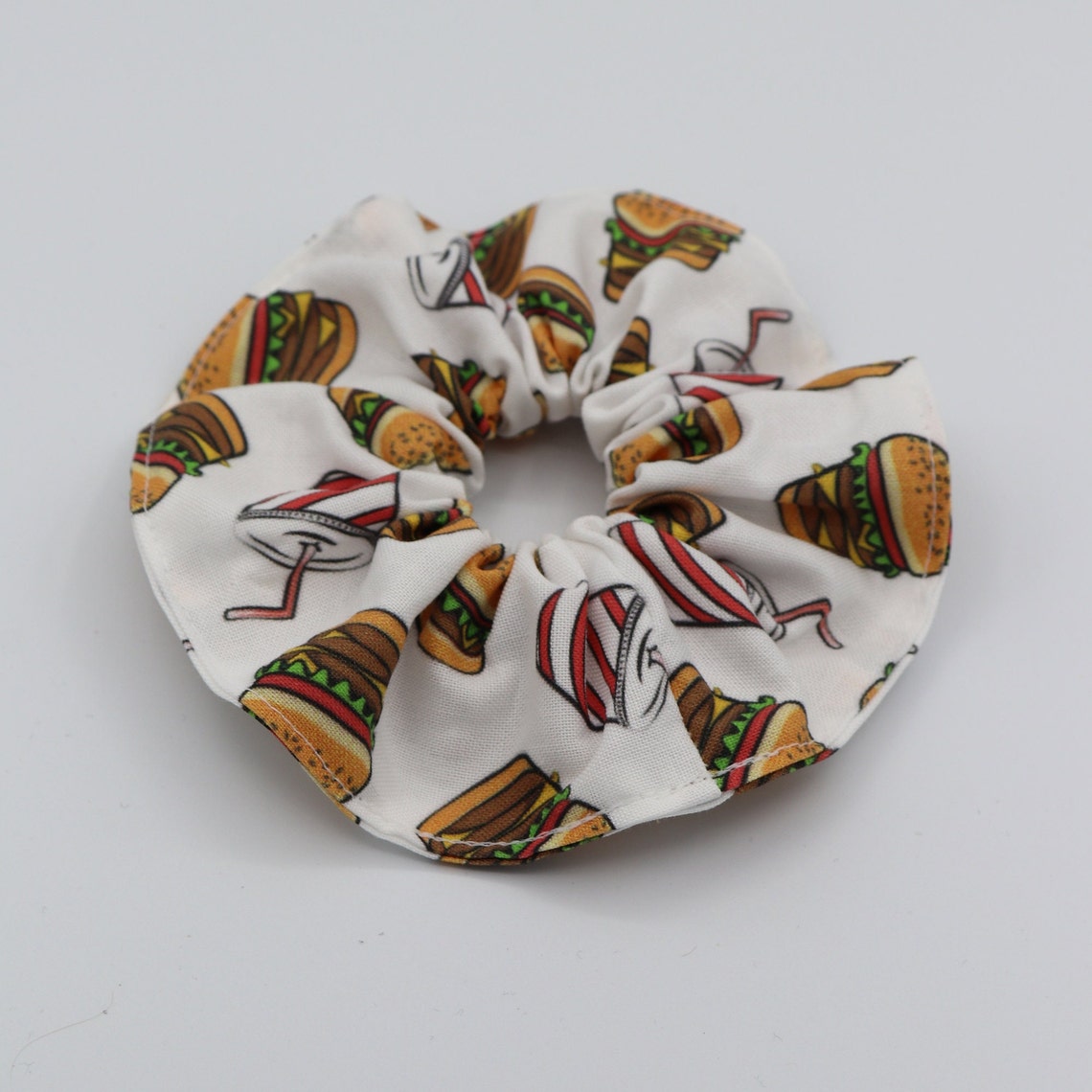 Hamburger Scrunchie, Milkshake Scrunchy, Burger Soda Hair Tie ...
