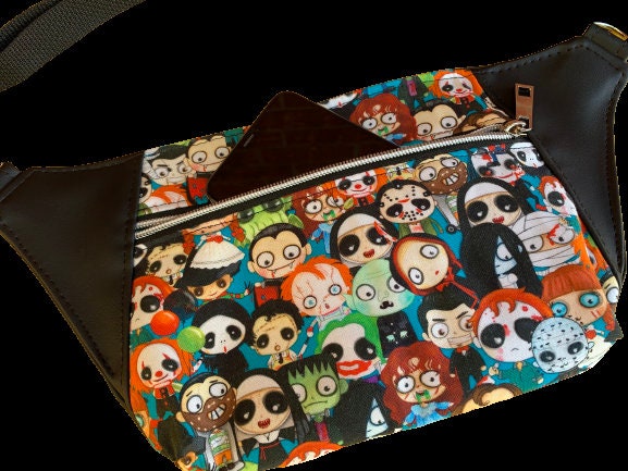 Horror Movie Fan Cartoon Style Dayna Pack/ Fanny Pack/ Bum - Etsy