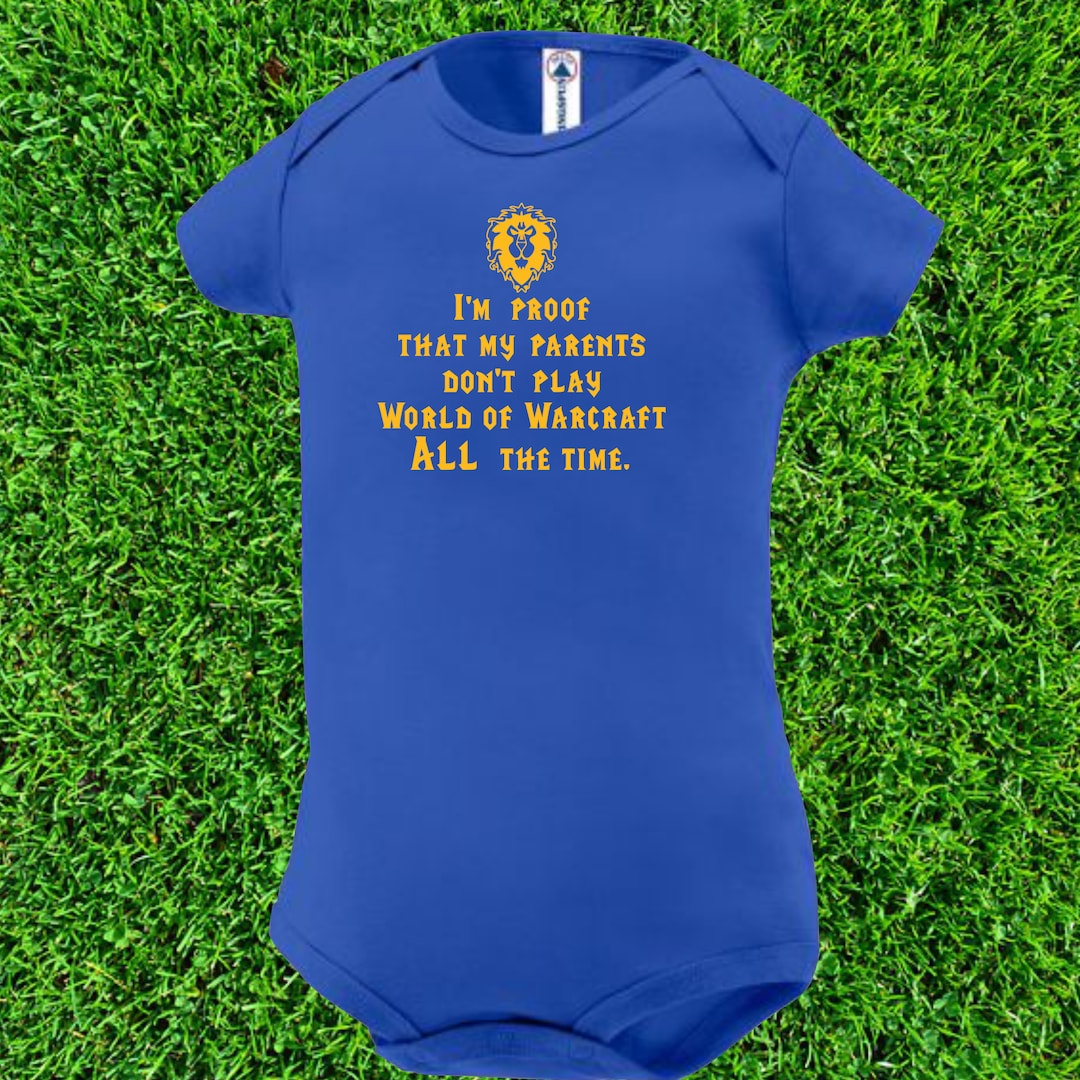 World of Warcraft Onesie, Classic Wow, Infant Bodysuit, Vanilla Wow ...