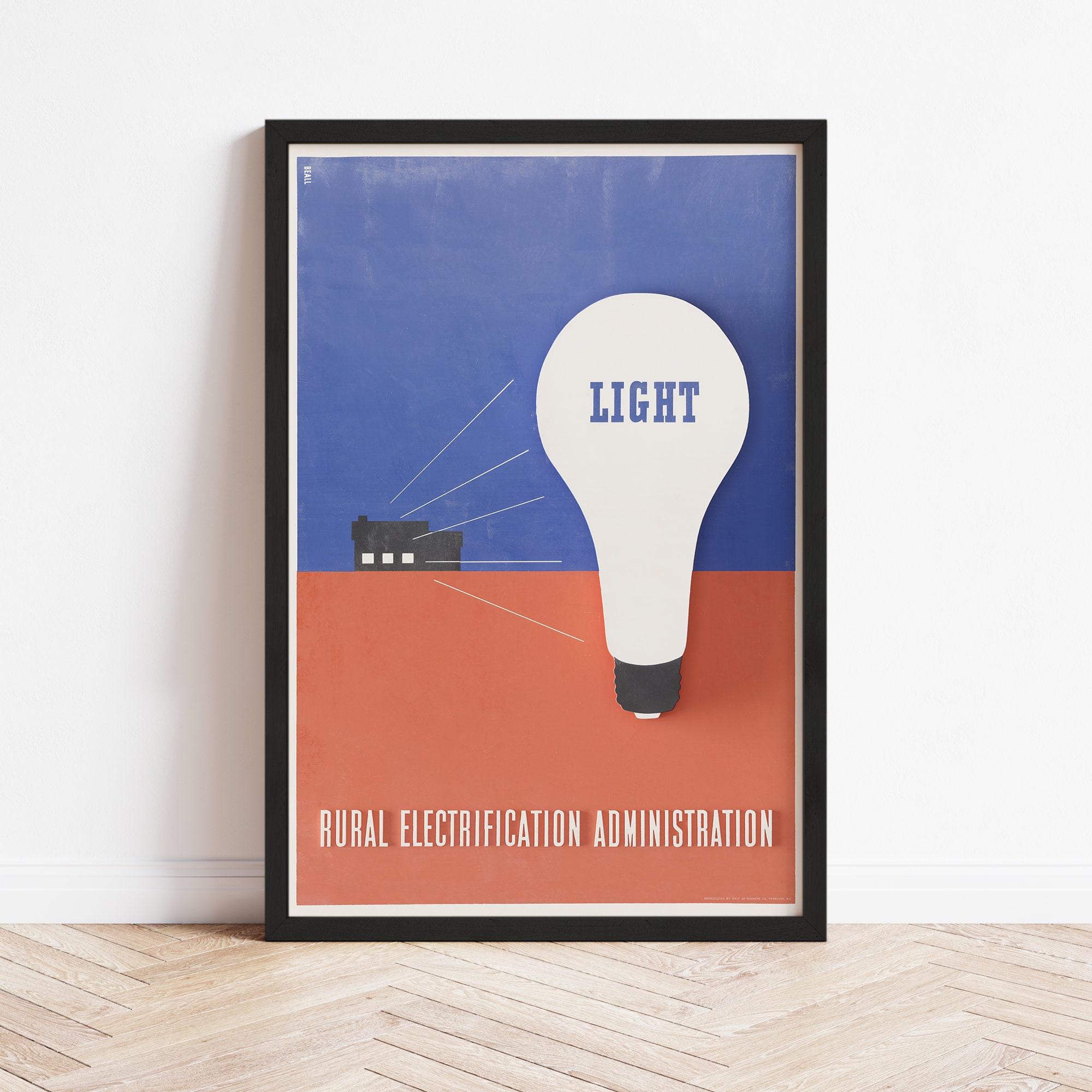 Rural Electrification Administration Poster