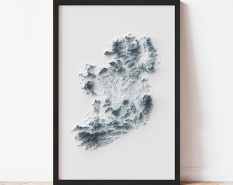 Ireland Map Instant Download Printable Map Digital - Etsy Australia