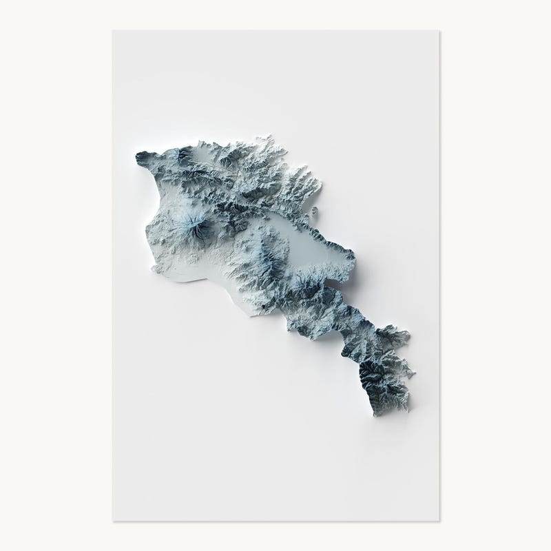 Armenian Map Posters - Etsy