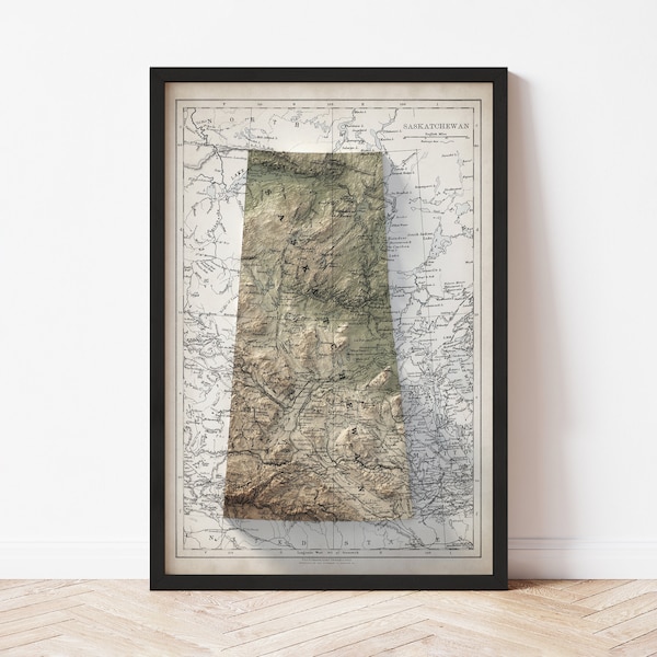 Saskatchewan Poster - Etsy