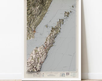 Door County Art Map | Etsy