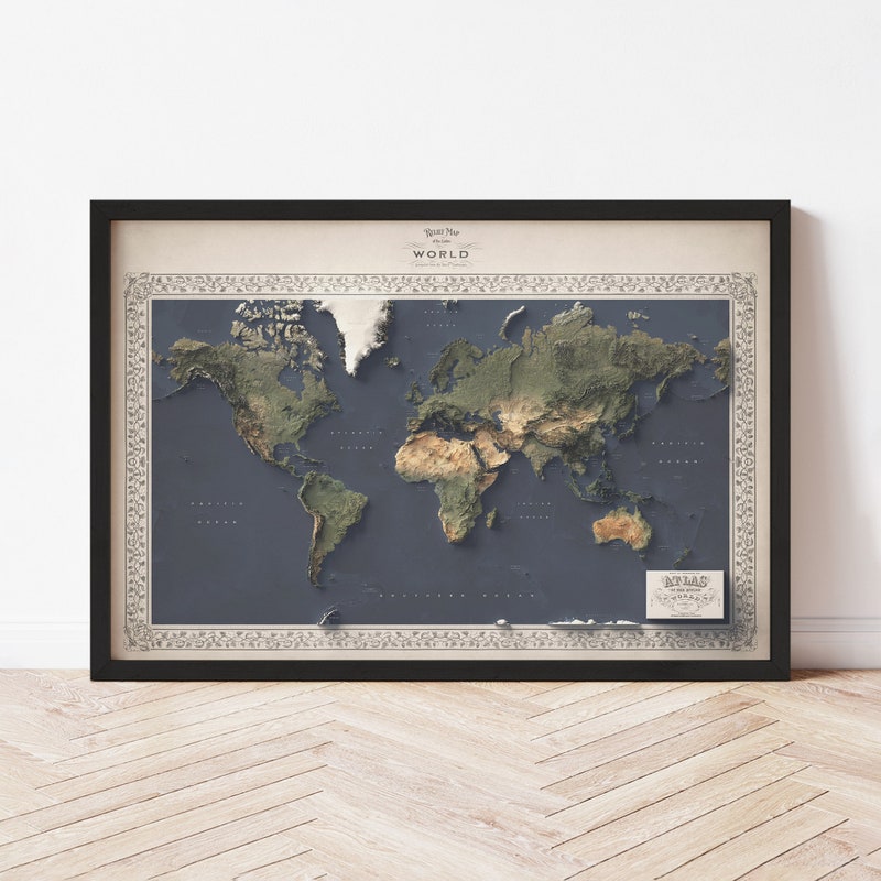 Map Prints - Etsy
