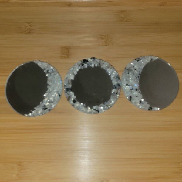 Triple Moon Mirror - Etsy