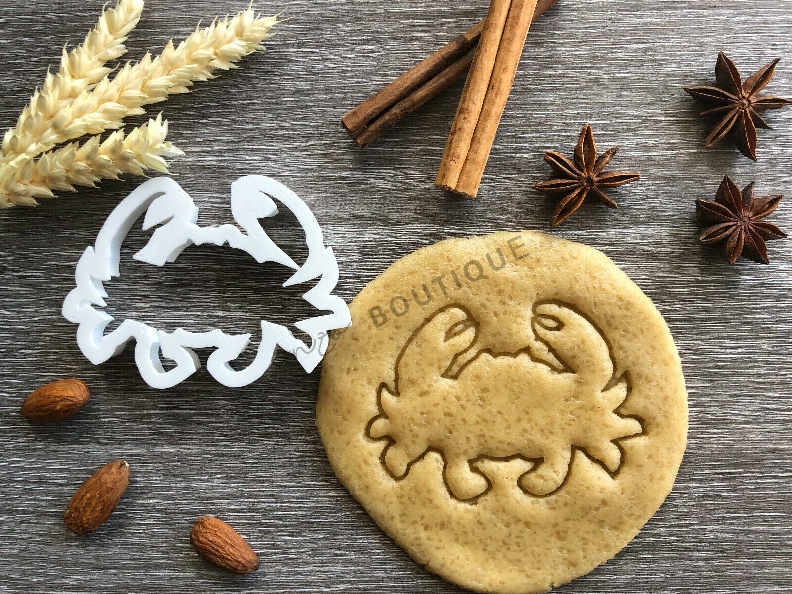 Crab Cookie Cutter Fondant Cake Decorating UK Seller | Etsy