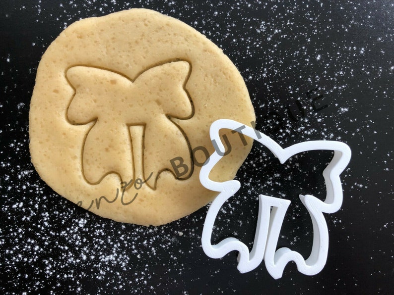 Bow Tie Cookie Cutter 01 Fondant Cake Decorating UK Seller - Etsy