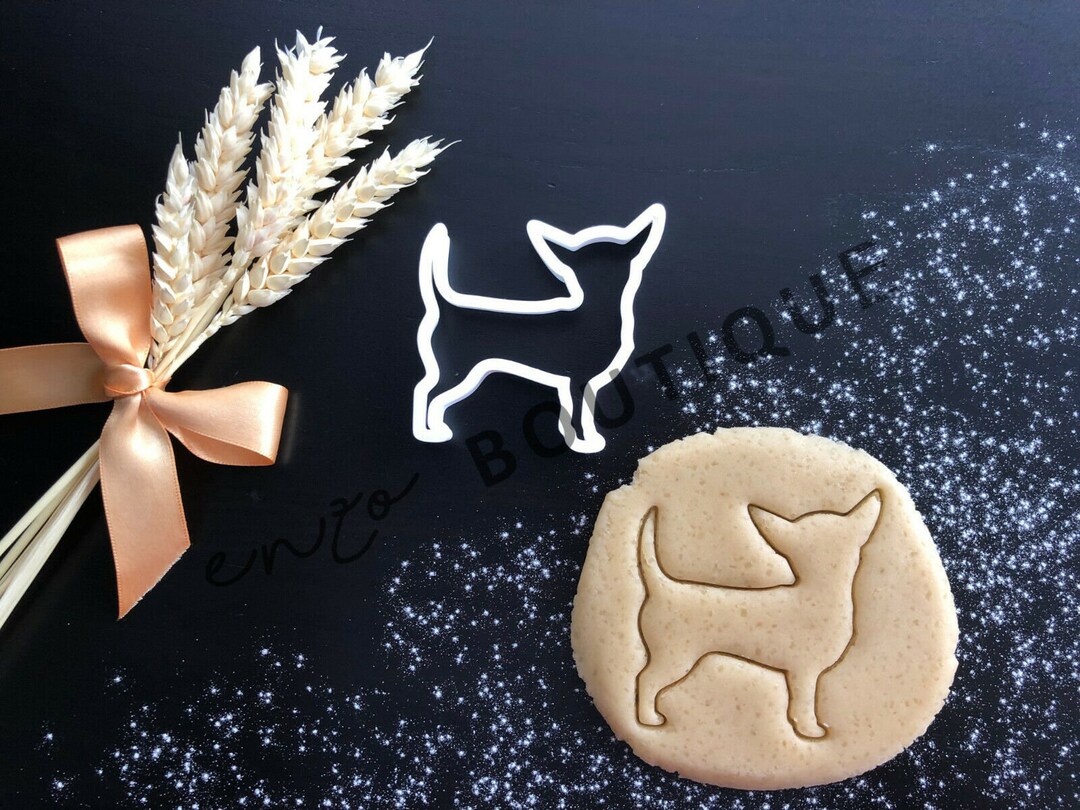 Chihuahua Dog Cookie Cutter 02 | Fondant Cake Decorating | UK Seller - Etsy
