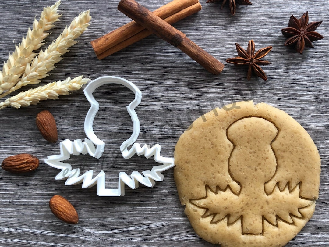 Scotish Thistle Cookie Cutter Fondant Cake Decorating UK Seller - Etsy