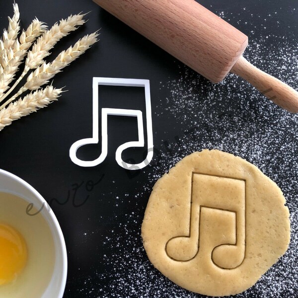Music Note Fondant Cutter - Etsy