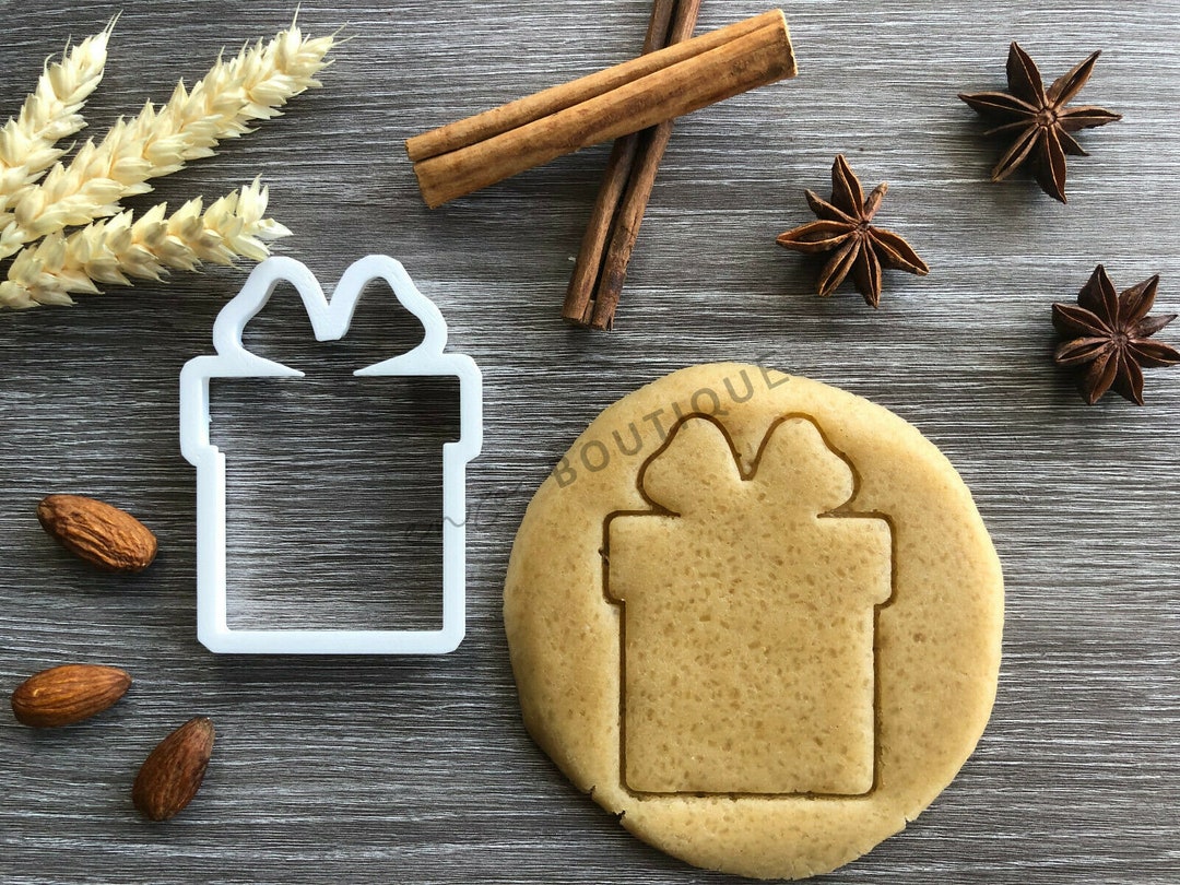 Gift Box Cookie Cutter Fondant Cake Decorating UK Seller - Etsy