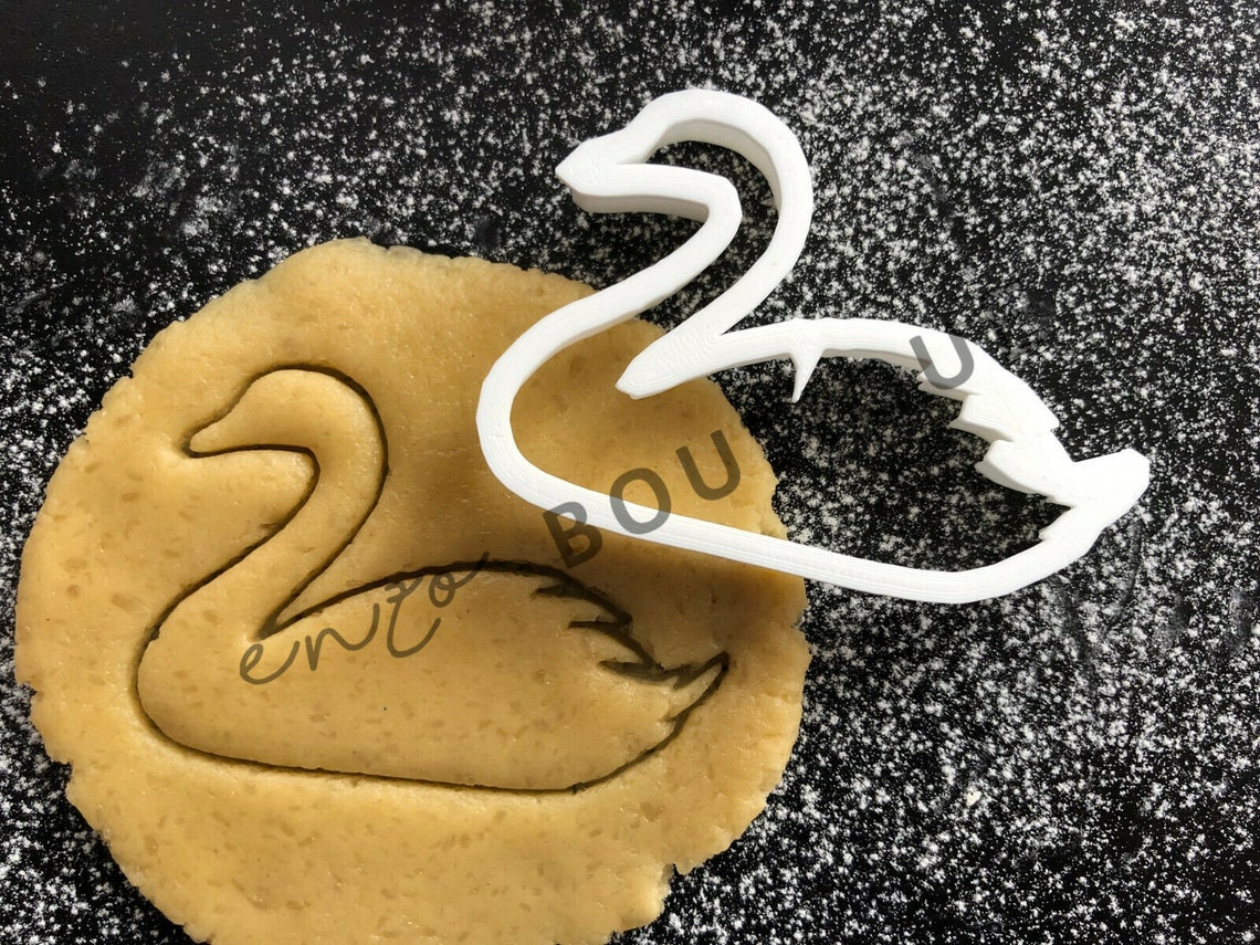 Swan Cookie Cutter 01 Fondant Cake Decorating UK Seller - Etsy