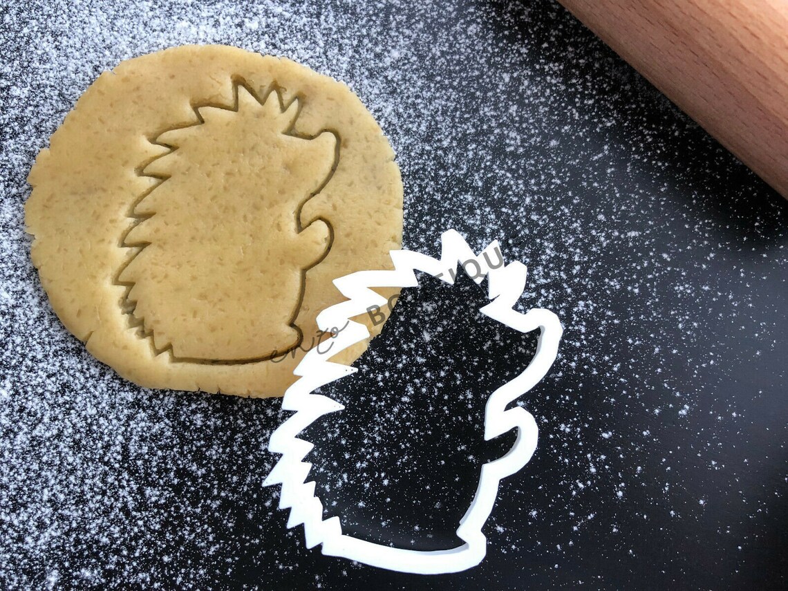 Hedgehog Cookie Cutter 01 Fondant Cake Decorating UK | Etsy