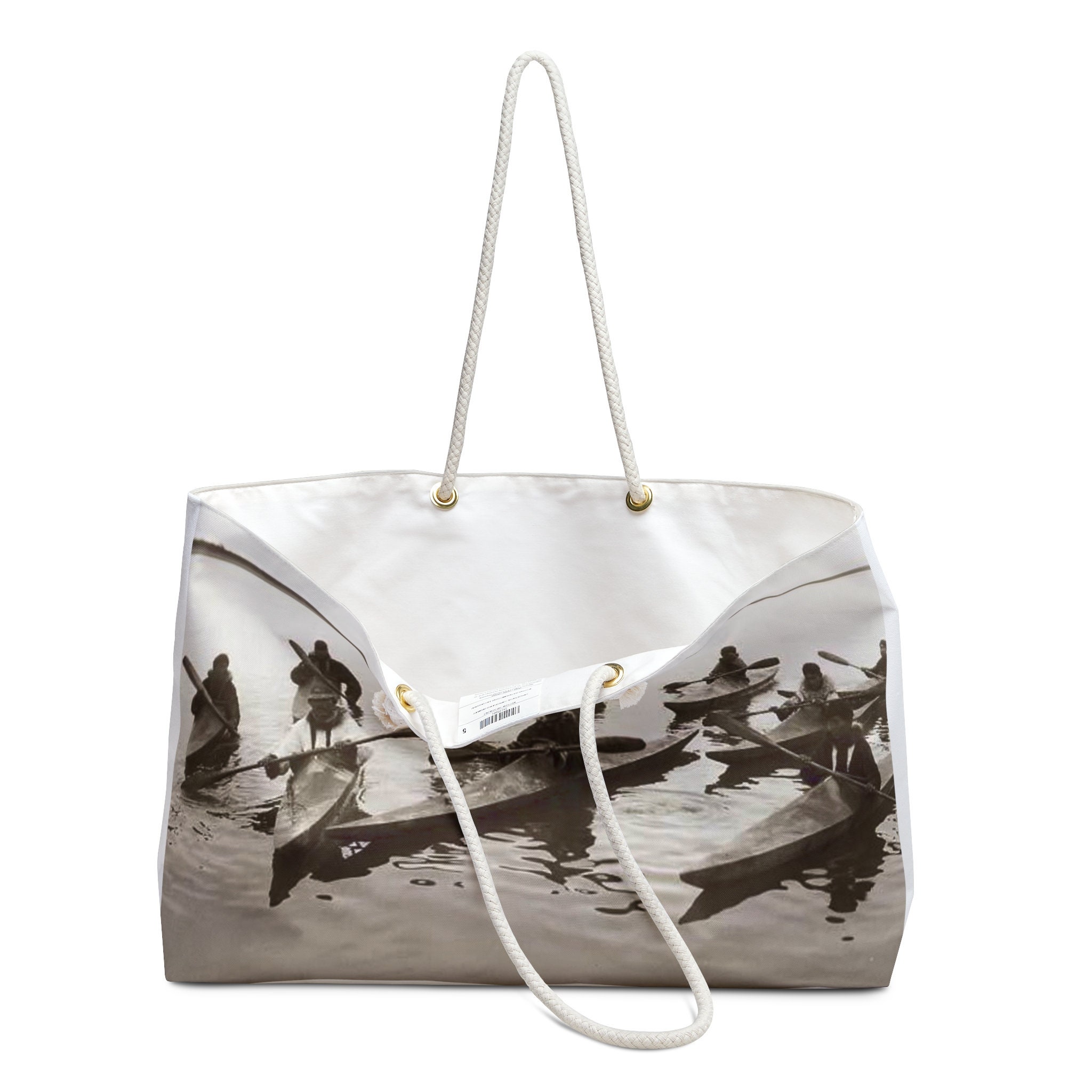 Eskimo Umiaqs Floating Together Weekender Bag - Etsy