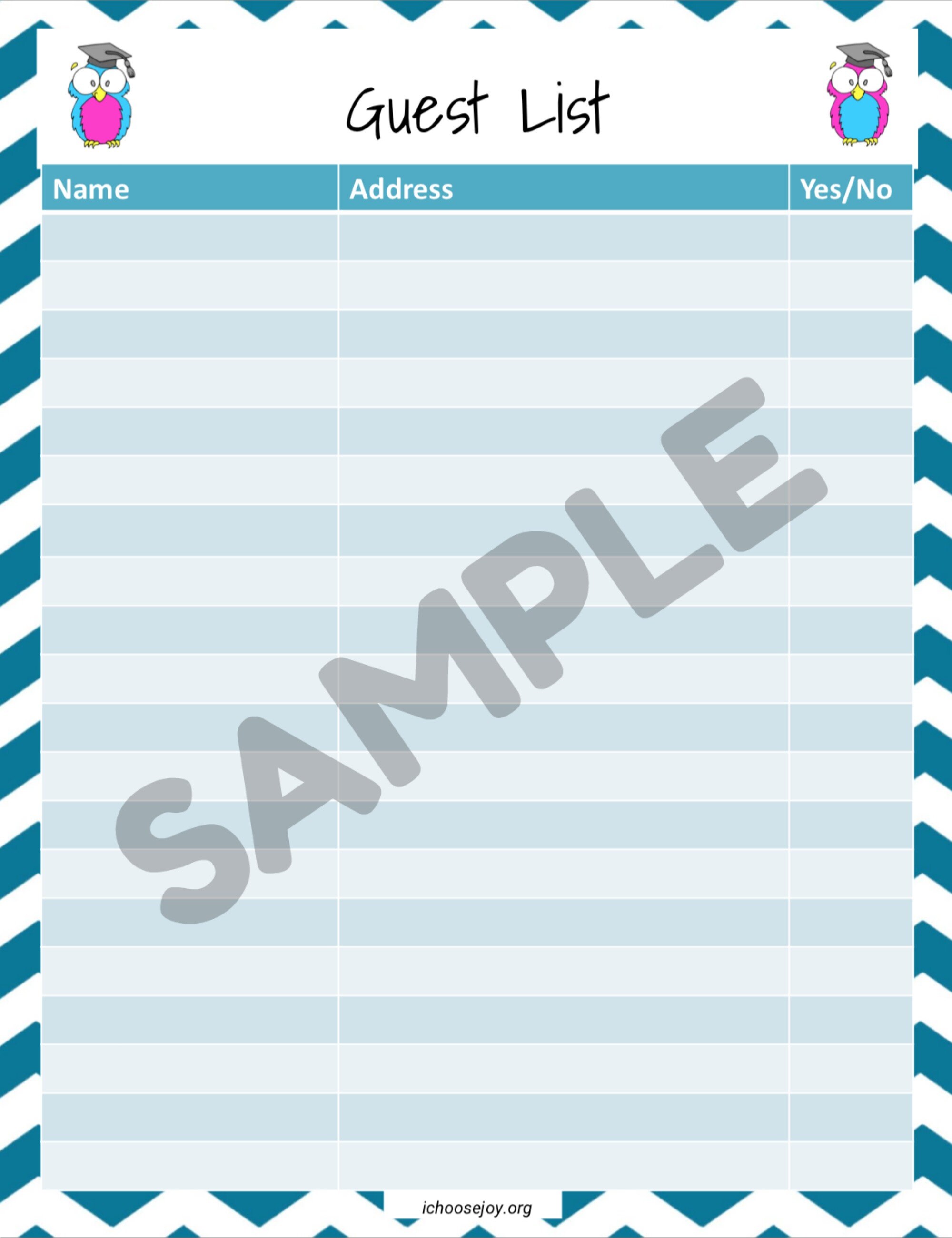 Graduation Open House and Party Planning 25-page Guide - Etsy