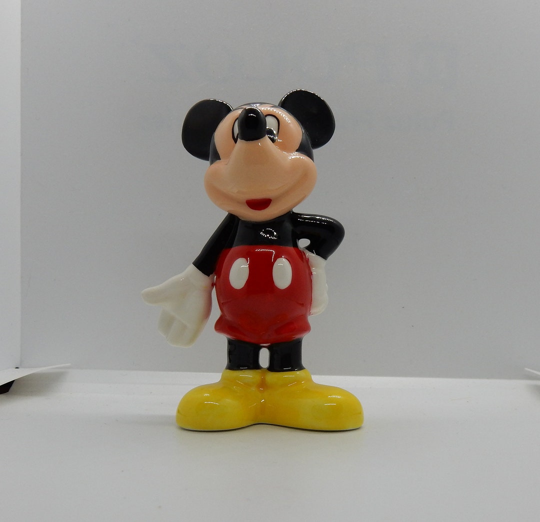 Mickey Mouse Figurine - Etsy