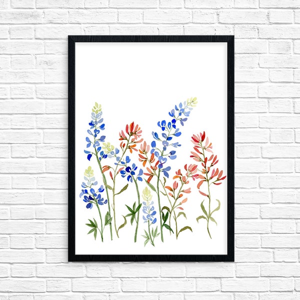 Texas Wildflowers - Etsy