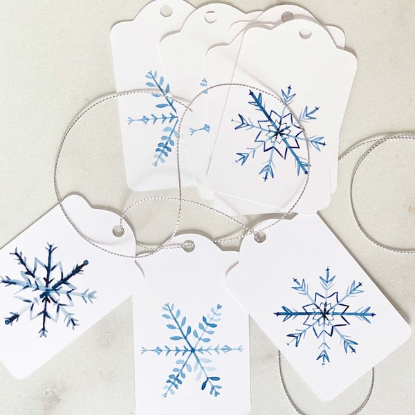 Snowflake Gift Tags - 60+ Gift Ideas for 2024