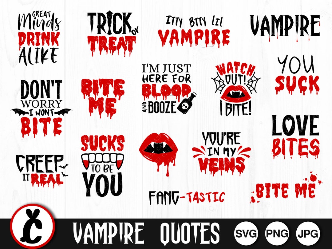 Vampire Blood - SVG, PNG, JPG, Digital Cut File, Ready to Cut, File for ...