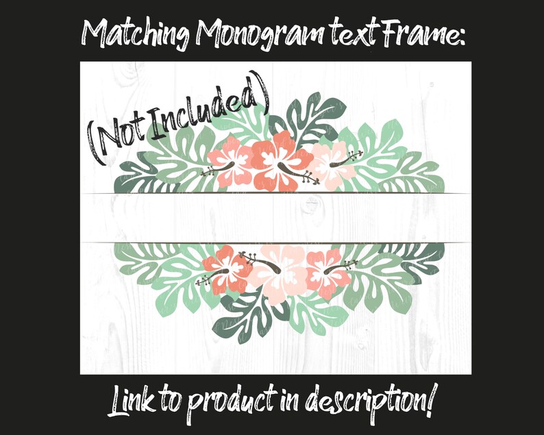 Tropical Flowers Cut Files Bundle SVG PNG JPG Digital - Etsy
