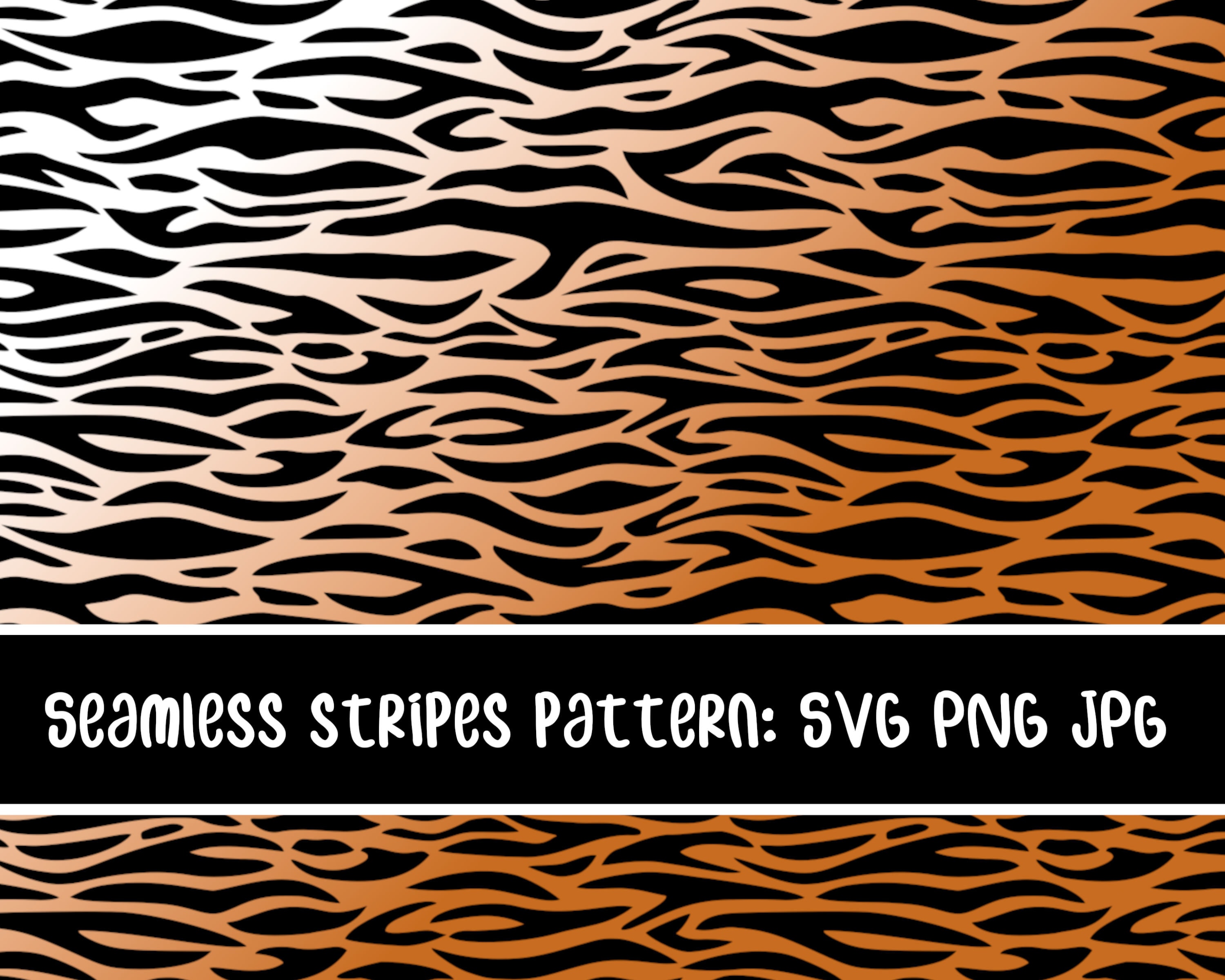 Tiger Stripes Stencil Download