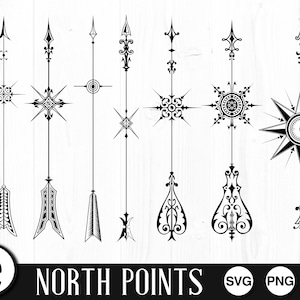 Compass Arrows - Etsy